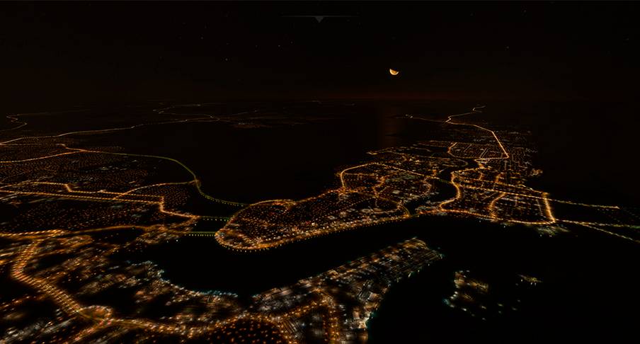 Lagos Night Enhanced · Unofficial MSFS Marketplace Browser