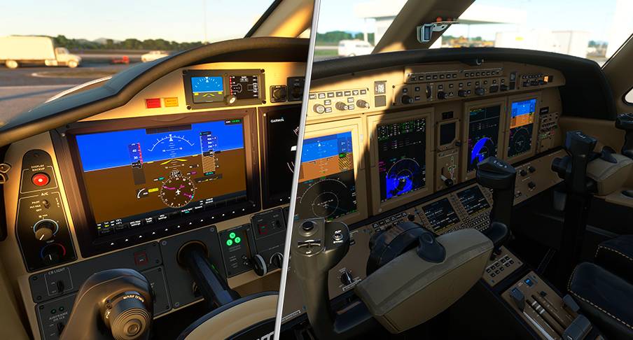New Cockpit CJ4 TBM930 LONGITUDE · Unofficial MSFS Marketplace Browser