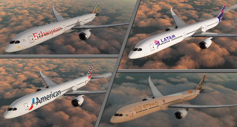 B787-10 WEAR & TEAR LIVERIES · Unofficial MSFS Marketplace Browser