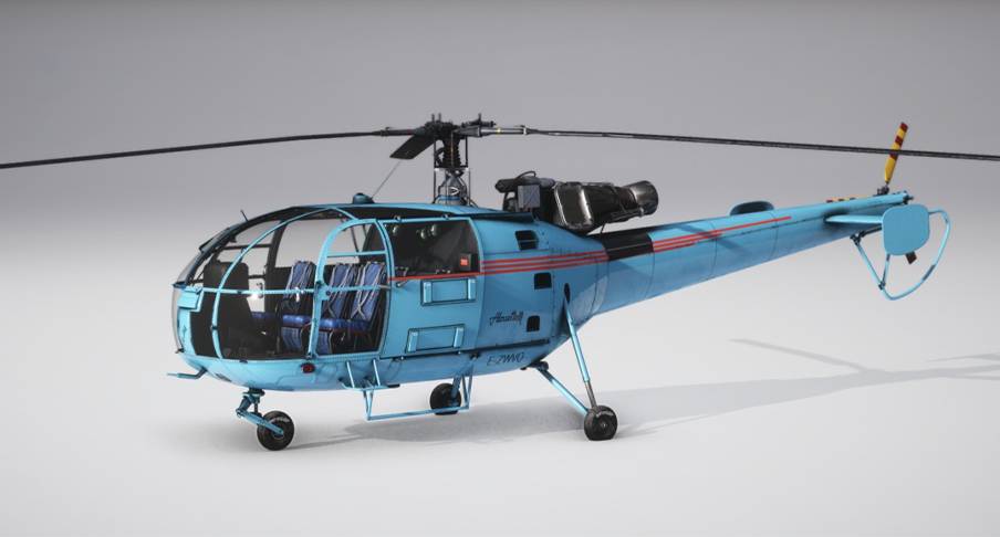 SA316B Alouette III · Unofficial MSFS Marketplace Browser