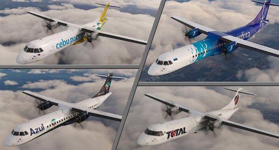 ATR 72/42 ULTIMATE COLLECTION · Unofficial MSFS Marketplace Browser