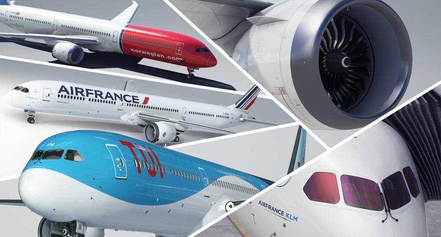 B787-10 Liveries Pack World Selection · Unofficial MSFS Marketplace Browser
