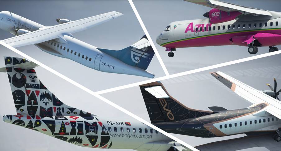 ATR 72-600 Liveries Pack Three · Unofficial MSFS Marketplace Browser