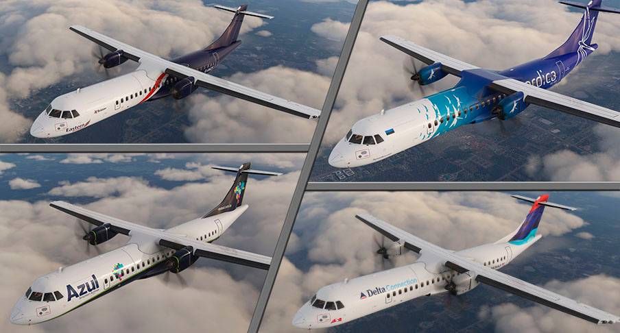 ATR 72/42 WORLD LIVERIES · Unofficial MSFS Marketplace Browser