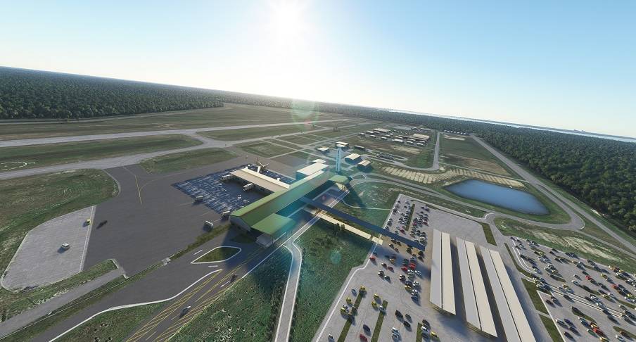 KECP Northwest Florida Beaches Intl Airport · Unofficial MSFS ...
