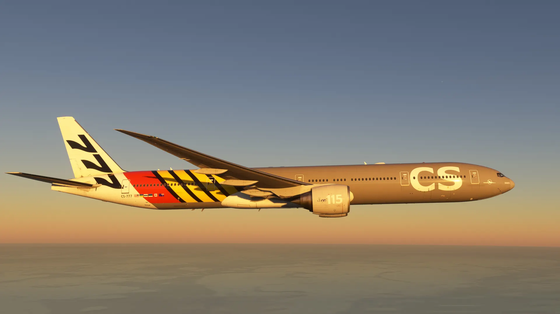 Boeing 777-300ER · Unofficial MSFS Marketplace Browser