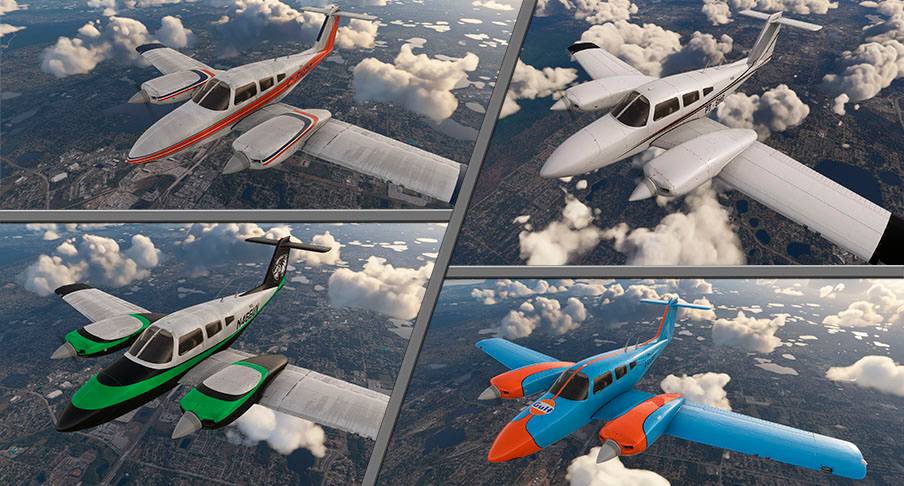 CARENADO PA44 LIVERY PACK 01 · Unofficial MSFS Marketplace Browser