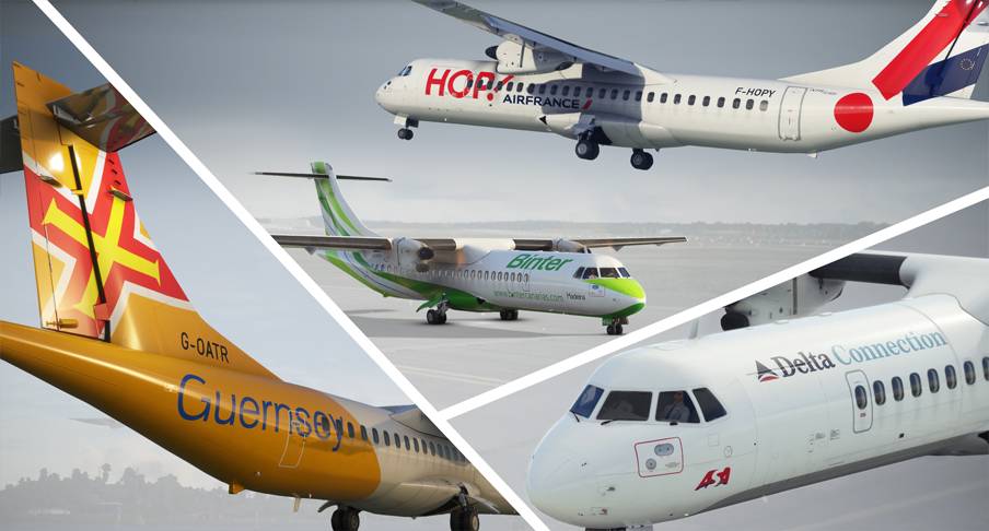 ATR 72-600 Liveries Pack Two · Unofficial MSFS Marketplace Browser