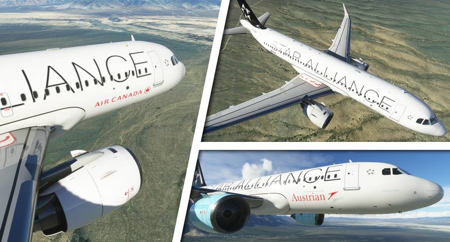 A320 Star Alliance Liveries · Unofficial MSFS Marketplace Browser
