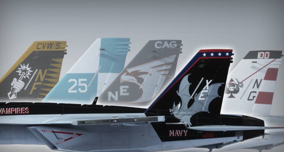 F/A 18E Liveries Pack US NAVY · Unofficial MSFS Marketplace Browser