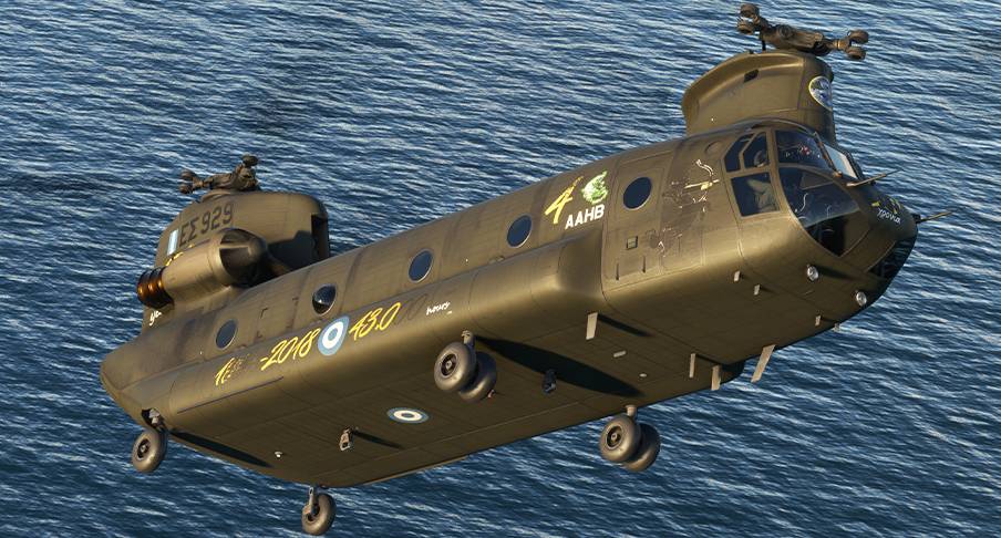 BA MILTECH CH47D CHINOOK HANGAR · Unofficial MSFS Marketplace Browser