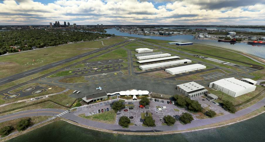 KTPF Peter O. Knight Airport · Unofficial MSFS Marketplace Browser