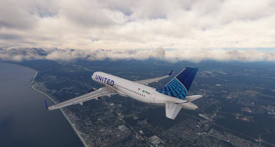 A320 Routes - United Airlines - Vol 5 · Unofficial MSFS Marketplace Browser