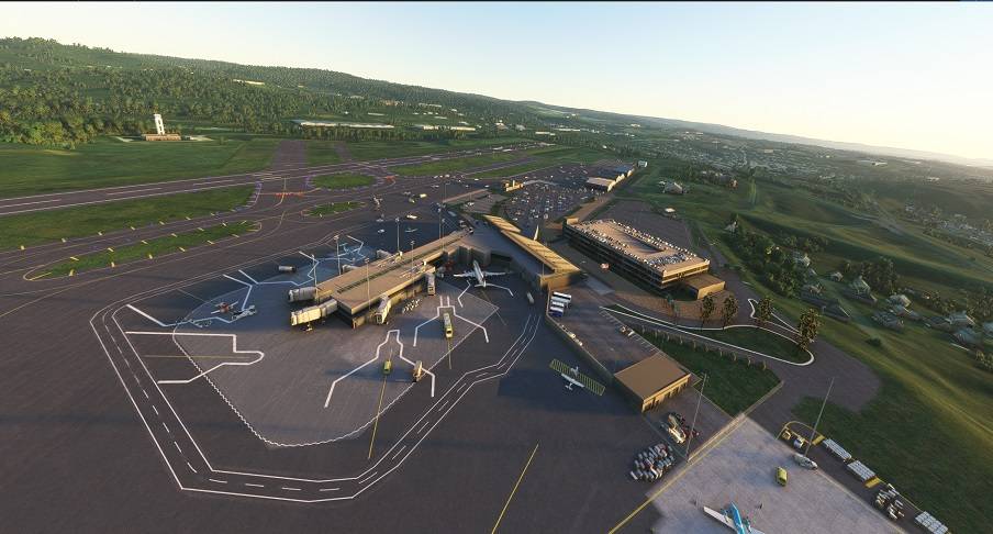 KAVP Wilkes Barre Scranton International Airport · Unofficial MSFS ...