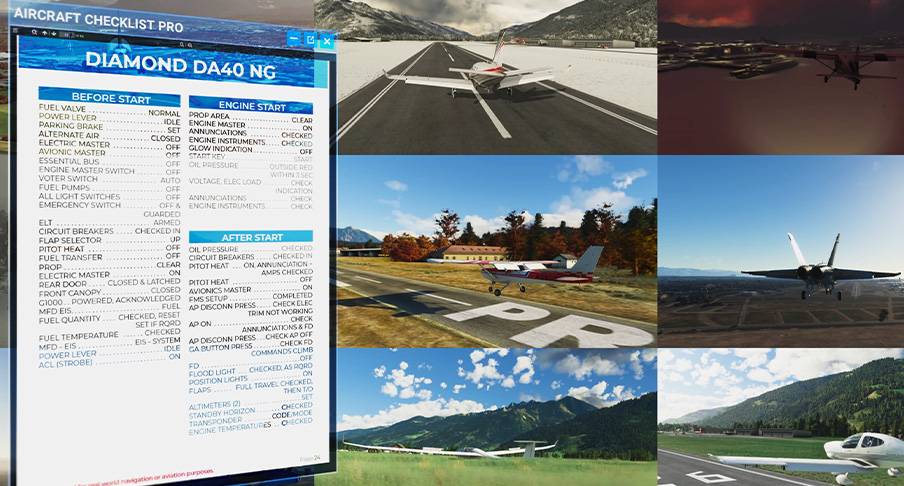 Aircraft Checklist Pro 2020 · Unofficial MSFS Marketplace Browser