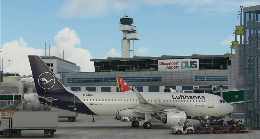 EDDL Dusseldorf International Airport · Unofficial MSFS Marketplace Browser