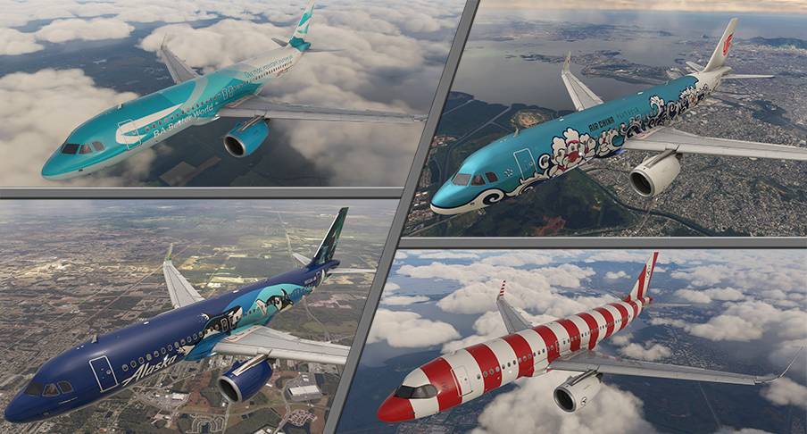 A320V2 WORLD SPECIAL LIVERIES · Unofficial MSFS Marketplace Browser