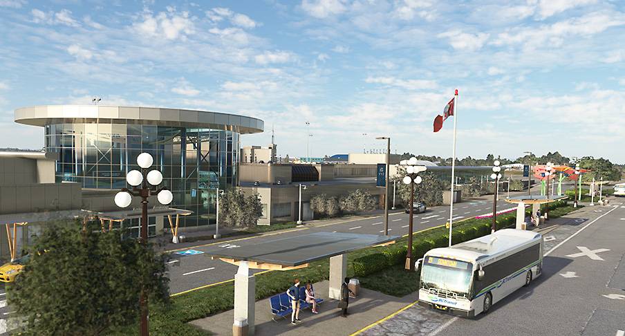 CYYJ Victoria International Airport · Unofficial MSFS Marketplace Browser