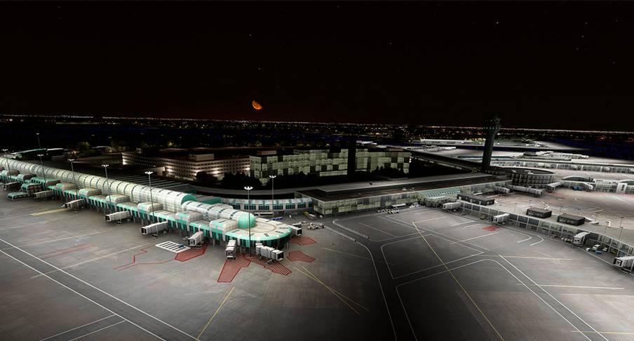 KORD Airport Night Enhanced · Unofficial MSFS Marketplace Browser