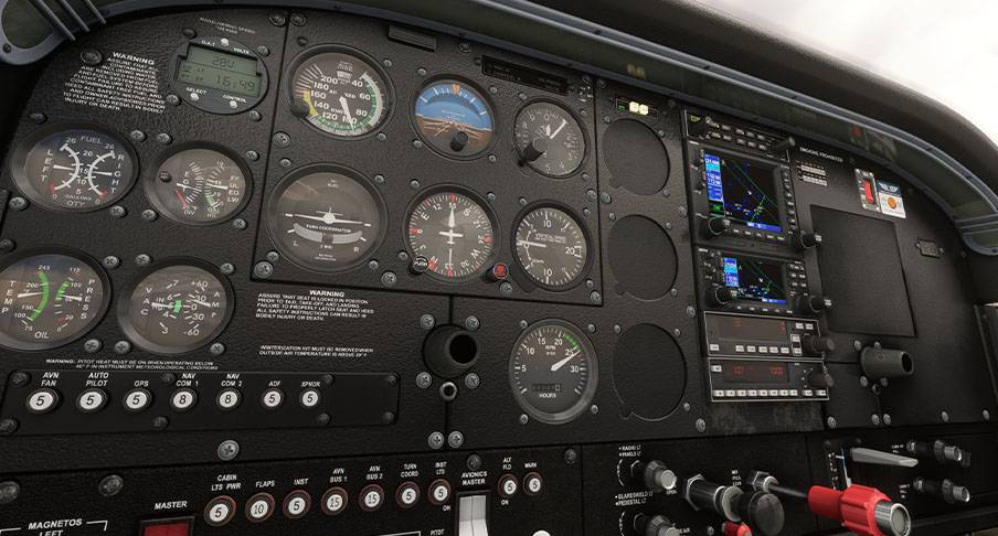 VFR COCKPIT FOR C172SP ANALOG · Unofficial MSFS Marketplace Browser