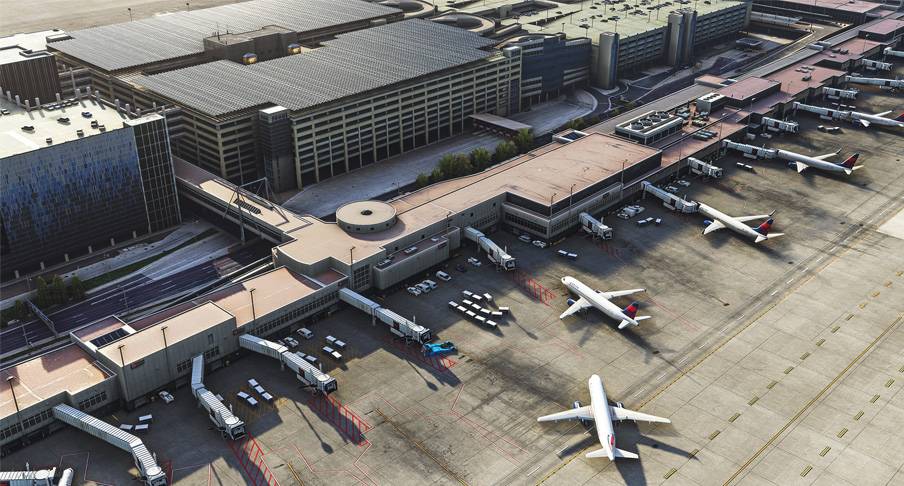 KMSP Minneapolis St. Paul Airport · Unofficial MSFS Marketplace Browser